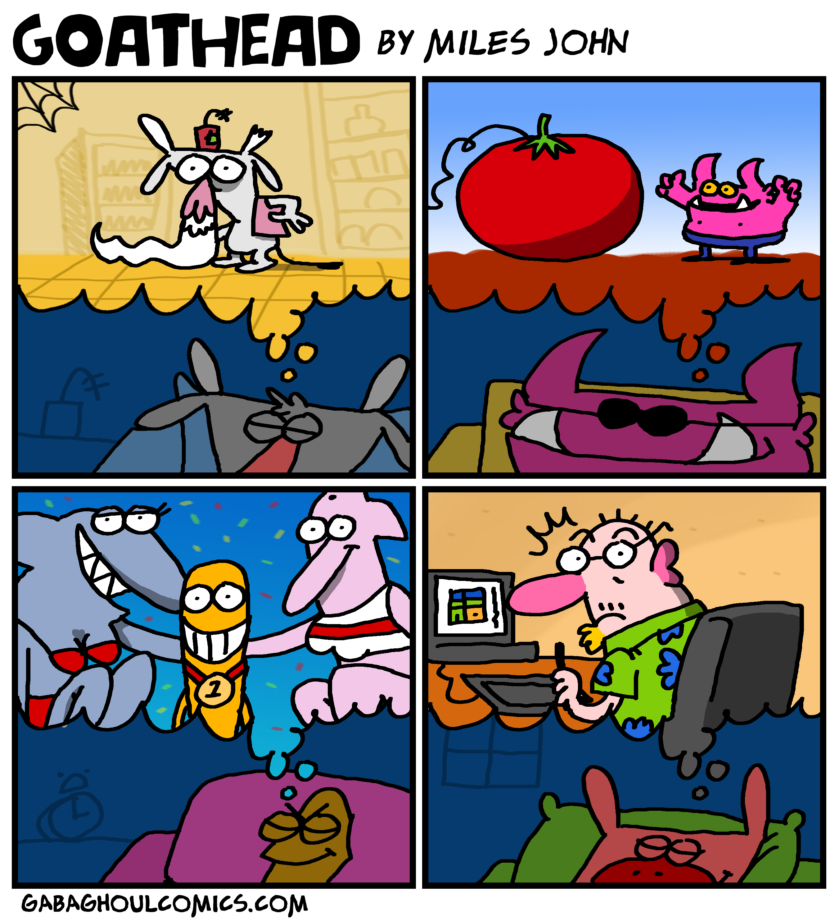 A Midsummer Goat’s Dream | Gabaghoul Comics